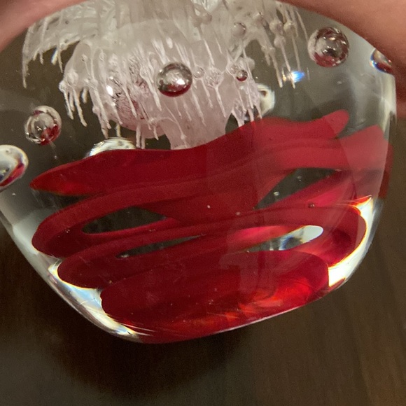 Dynasty Gallery Heirloom Collectables | Art | Vibrant Red Ribbon Glass ...